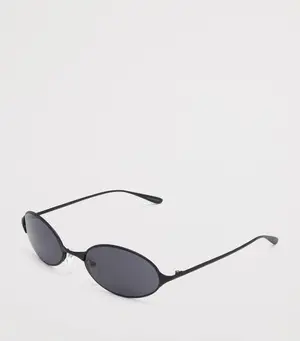 Alexander McQueen Metal Sunglasses