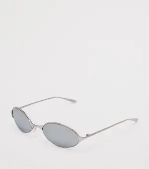 Alexander McQueen Metal Sunglasses