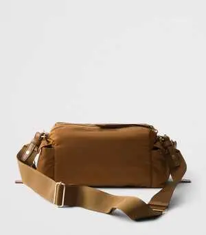 Prada Small Re-nylon And Leather Explore Shoulder Bag