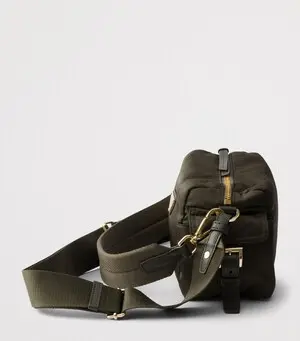 Prada Small Re-nylon And Leather Explore Shoulder Bag