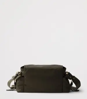 Prada Medium Re-nylon And Leather Explore Shoulder Bag