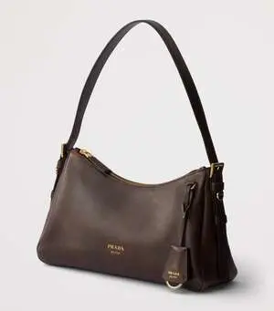 Prada Medium Leather Aimée Shoulder Bag