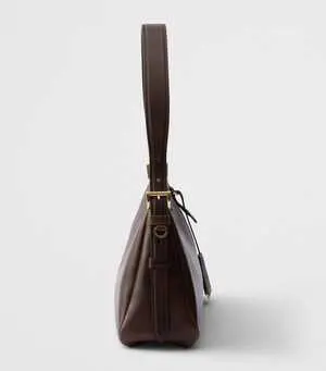 Prada Medium Leather Aimée Shoulder Bag