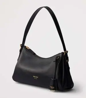 Prada Medium Leather Aimée Shoulder Bag