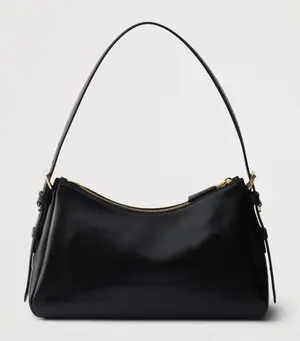 Prada Medium Leather Aimée Shoulder Bag