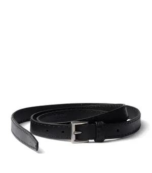 Prada Leather Belt - Black