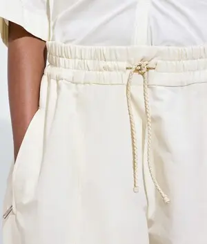 Bottega Veneta Compact Cotton Toile Trousers