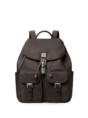 Tory Burch Virginia Nylon Backpack - Brown