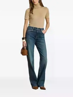 Ralph Lauren Short-sleeve Roll-neck Sweater