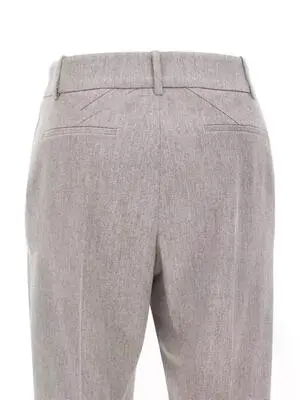Eleventy Pressed-crease Trousers