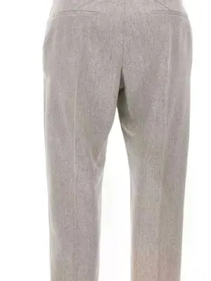 Eleventy Pressed-crease Trousers