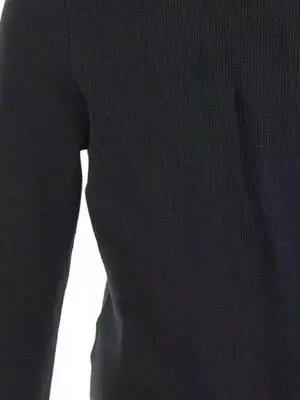 GRAN SASSO Ribbed-knit Virgin-wool Polo Shirt
