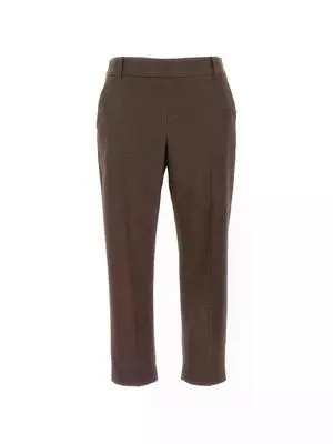 Eleventy Pressed-crease Trousers