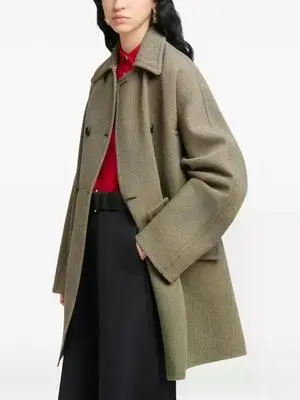 Marni Double-breasted Tweed Coat