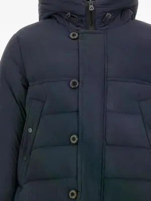Peuterey Eddie Padded Hooded Coat - Blue