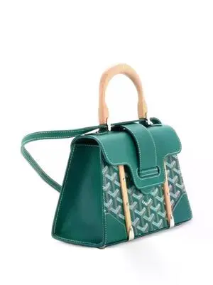 Goyard Structured Saigon Top Handle Bag - Green