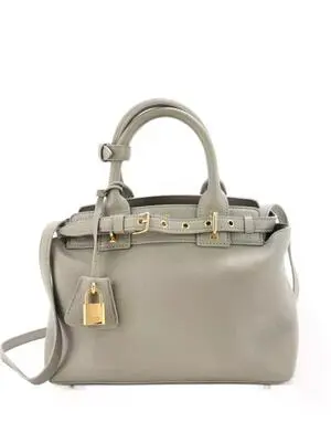 Celine Leather Shoulder Bag - Green