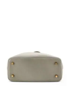 Celine Conti Leather Shoulder Bag - Green