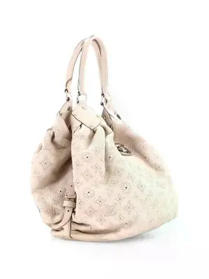 LOUIS VUITTON L Mahina Leather Hobo Bag
