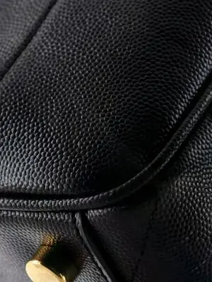 Saint Laurent Classic Monogram Shopper Matelasse Chevron Leather Large Tote Bag