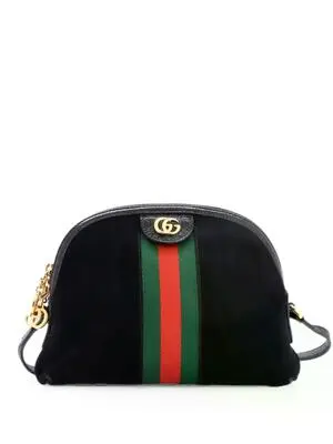 Gucci Ophidia Dome Shoulder Bag Suede Small Crossbody Bag