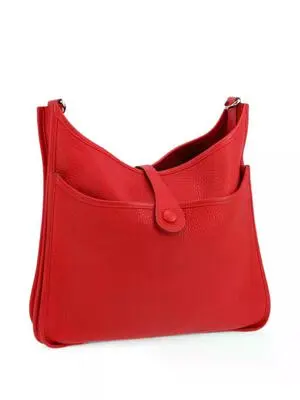 Hermès Evelyne Shoulder Bag - Red