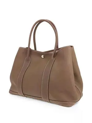 Hermès 2011 Garden Party Togo Tote Bag - Brown