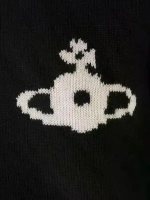 VIVIENNE WESTWOOD Orb-intarsia Wool Sweater
