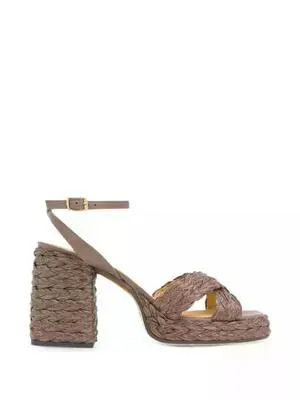 CastaÑer Valeriette Heeled Sandals - Neutrals