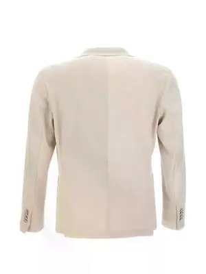 Eleventy Double-breasted Peak-lapel Blazer