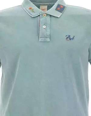 BOB Cotton Short-sleeve Polo Shirt