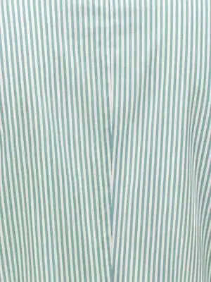 Isaia Vertical-stripe Single-breasted Blazer