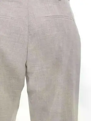Eleventy Pressed-crease Straight-leg Trousers
