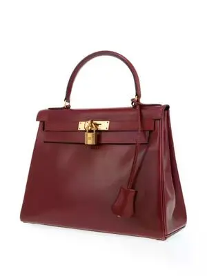 Hermès 1980 Kelly 28 Tote Bag - Red