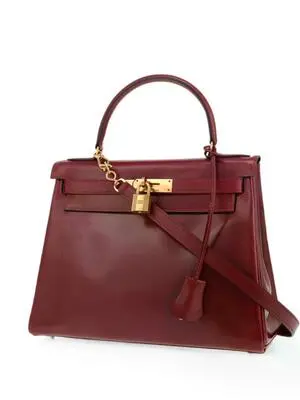 Hermès 1980 Kelly 28 Tote Bag - Red