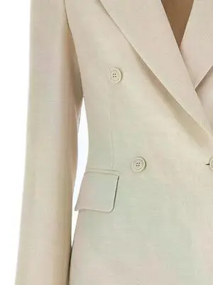Eleventy Double-breasted Herringbone Blazer