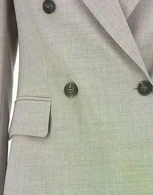 Eleventy Double-breasted Peak-lapel Blazer