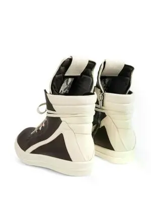 Rick Owens Geobasket High-top Sneakers - Brown