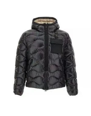 BLAUER. Bryant Wave-quilted Jacket - Black