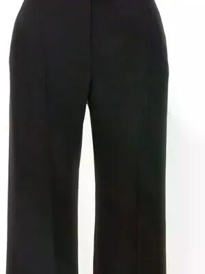 Eleventy Pressed-crease Silk Tailored Trousers