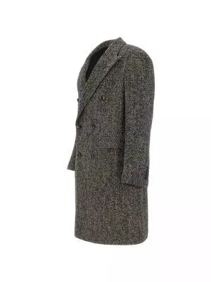 Tagliatore Pino Lerario Herringbone Double-breasted Coat