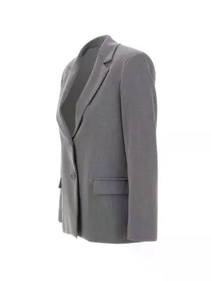KAOS Single-breasted Blazer With Flap Pockets