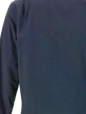 Paul & Shark Check-patterned Insert Chest-pocket Shirt - Blue
