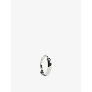 Monica Vinader Amaia Stacking Sterling- And Amazonite Ring - Silver
