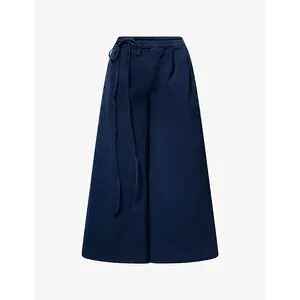 DAMSON MADDER Wide-leg Cotton Culottes