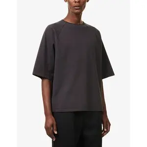 SEVENTH Boxy-fit Dropped-shoulder Cotton T-shirt