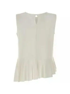 KAOS Ruffled Asymmetric-hem Blouse