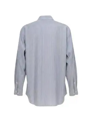 Isaia Vertical-stripe Shirt