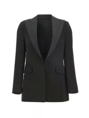 Eleventy Silk Tuxedo Blazer