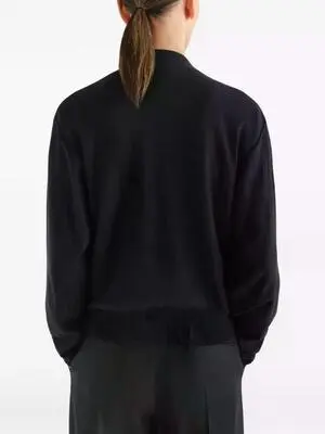 LEMAIRE Trompe-l’œil Merino Wool Blend Cardigan